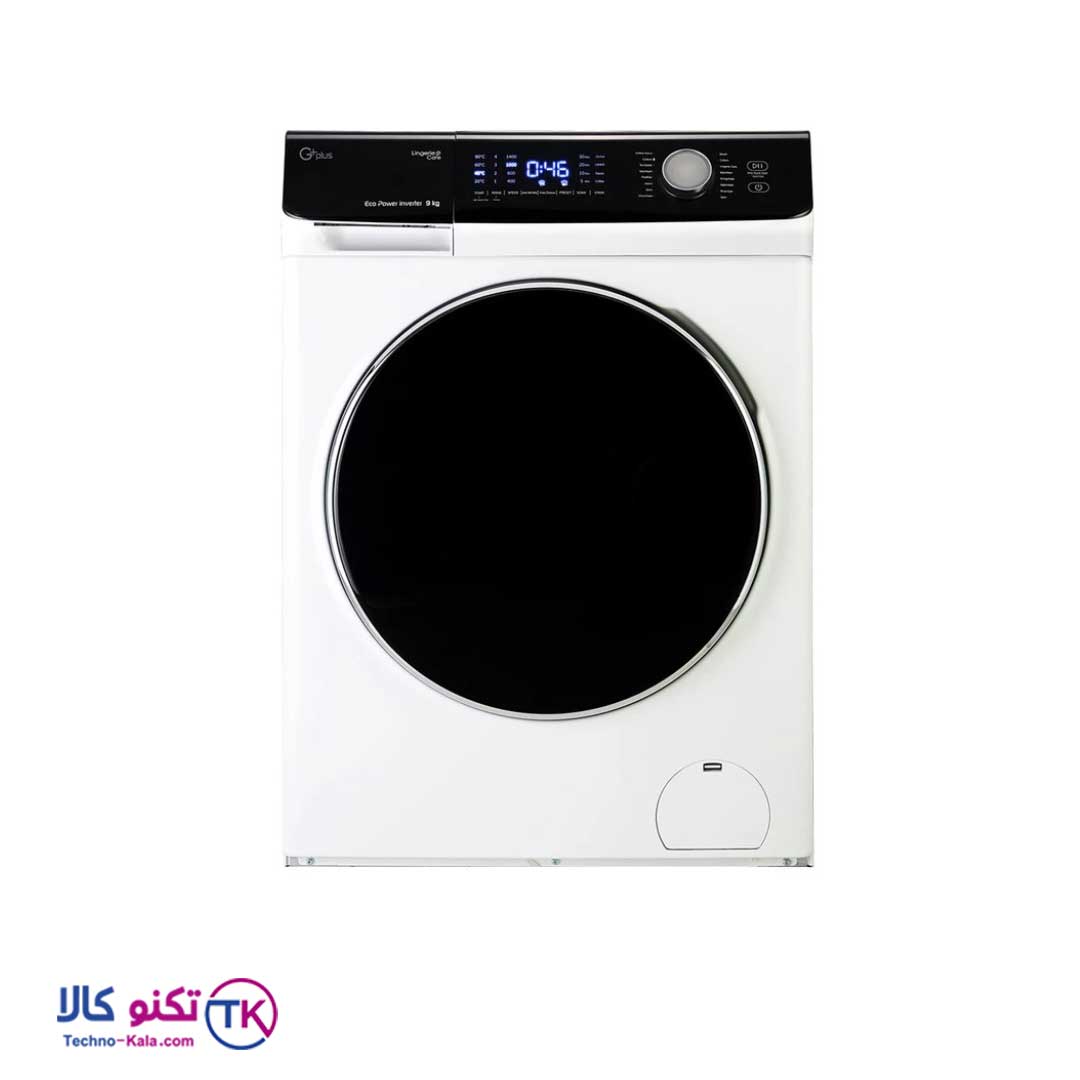 قیمت و خرید ماشین لباسشویی جی پلاس مدل GWM-M9542W ظرفیت 9 کیلوگرم | فروشگاه اینترنتی تکنو کالا